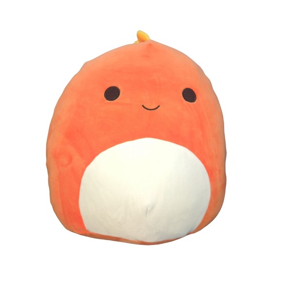 Squishmallows | Toys | Amideus Squishmallow 4 Orange Dinosaur Walmart ...